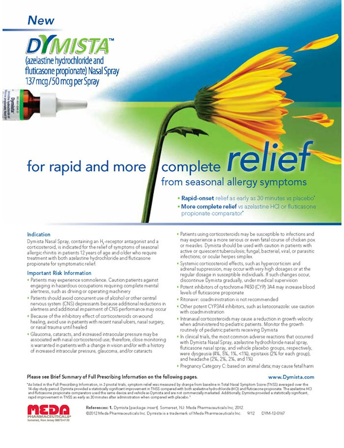 Dymista | AAO-HNS Bulletin