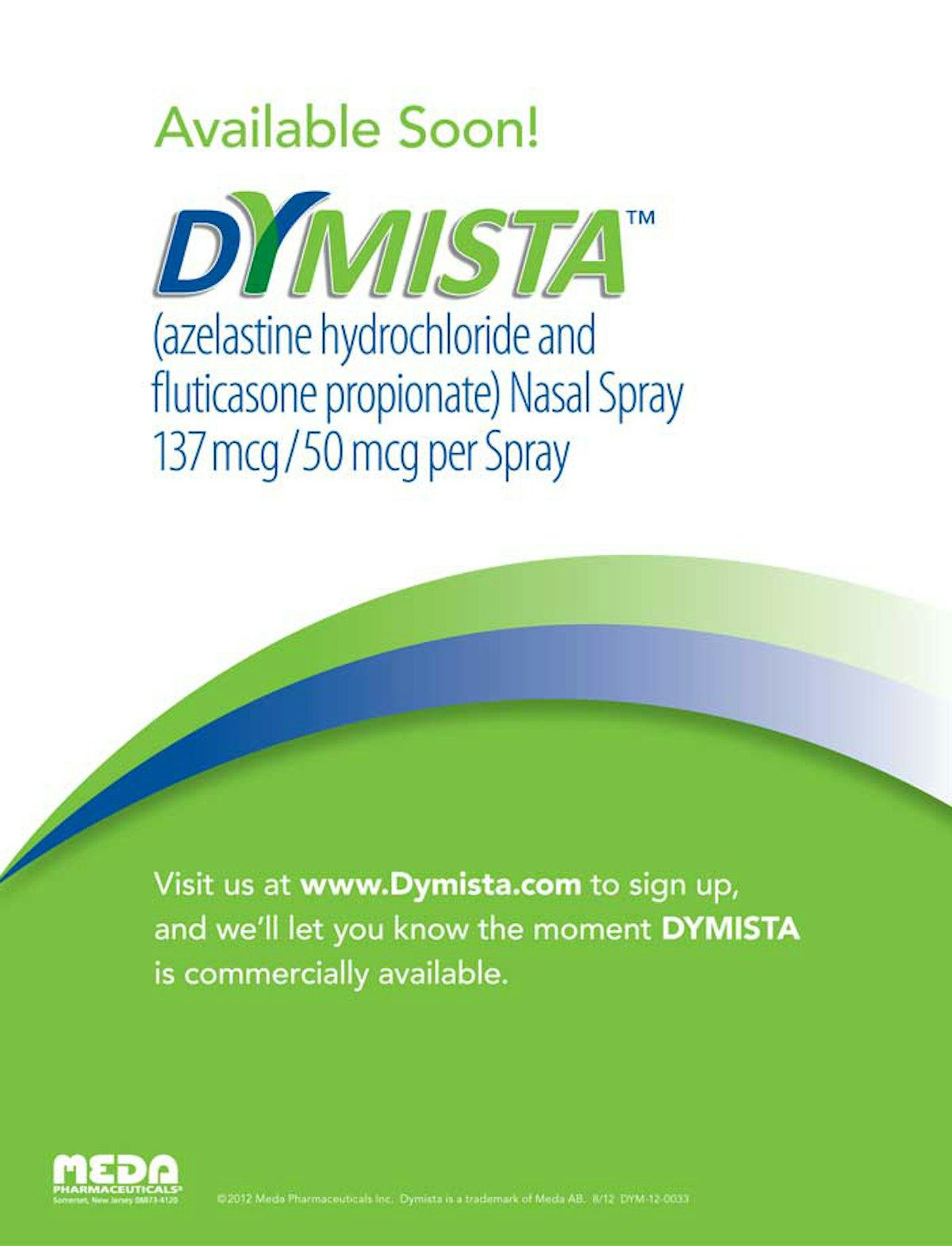 Dymista | AAO-HNS Bulletin