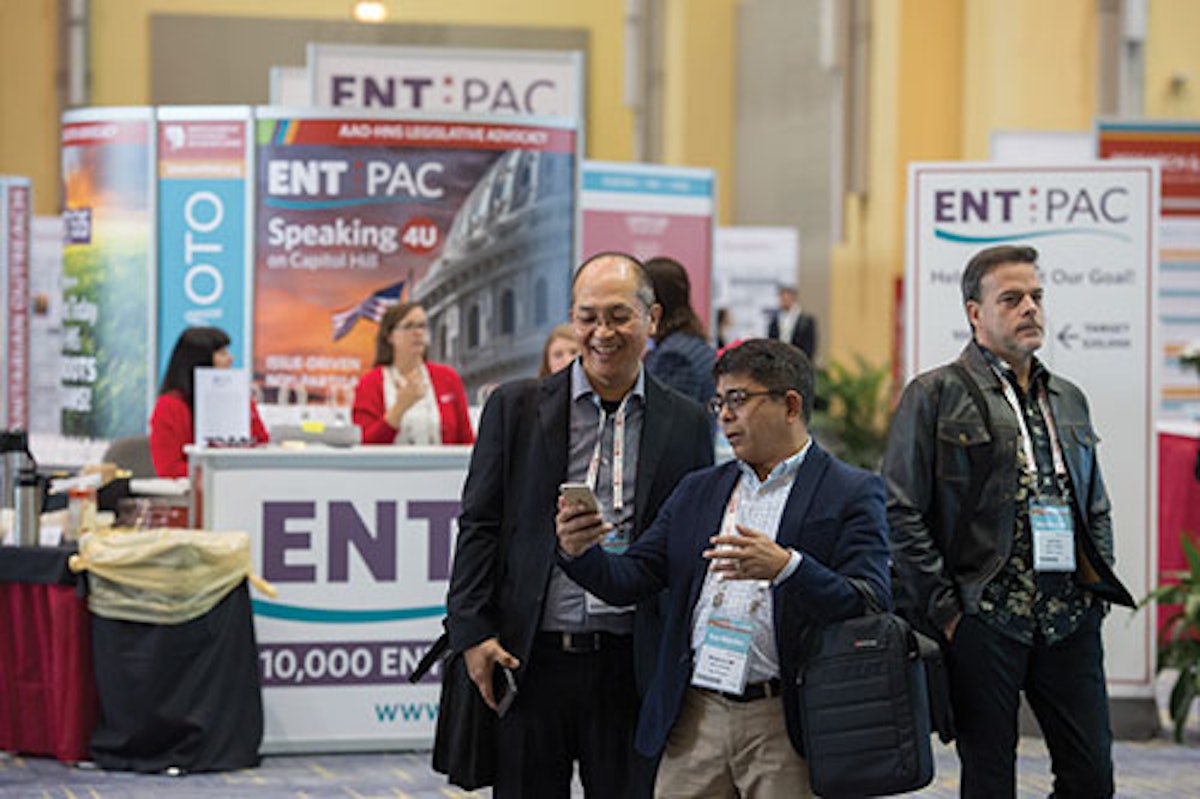 Visit the advocacy booth at the Annual Meeting | AAO-HNS Bulletin