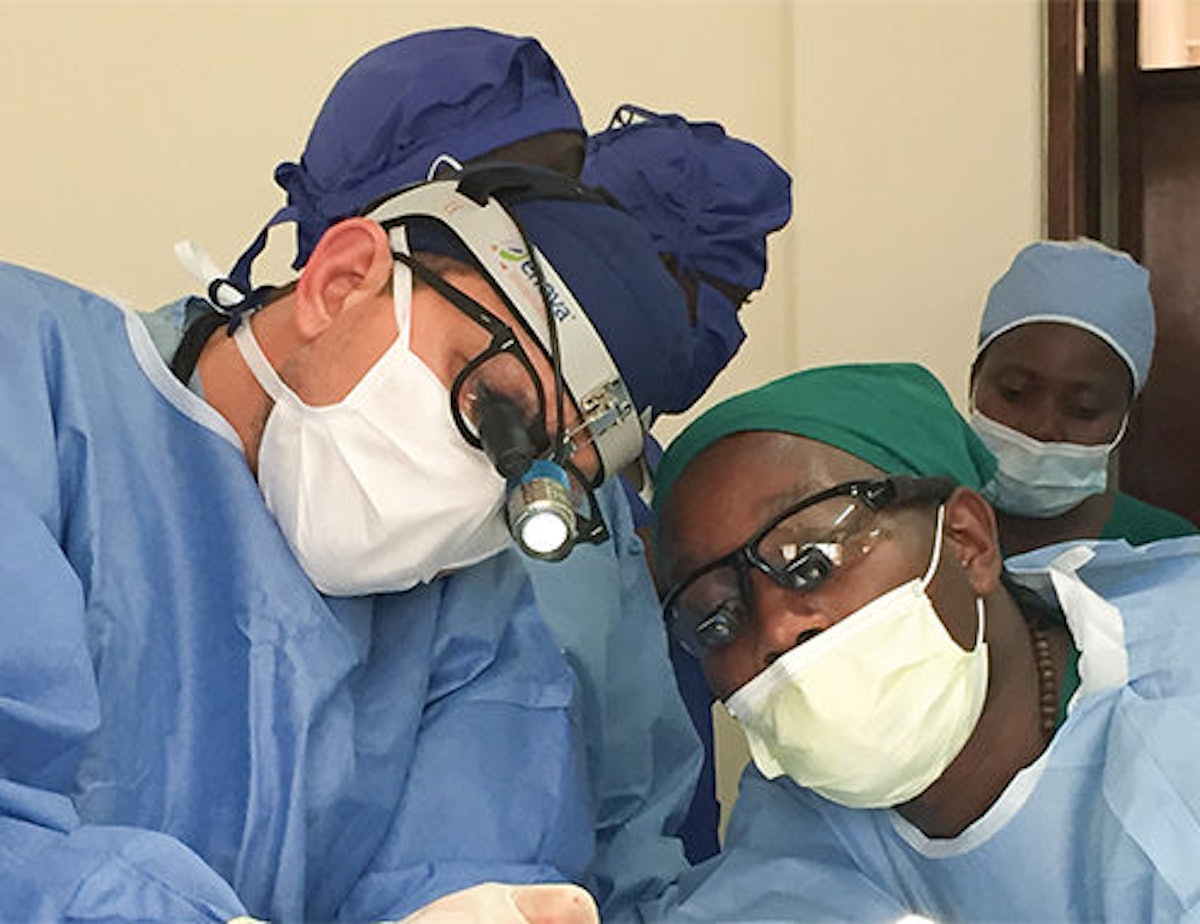 Spotlight on Humanitarian Efforts: Chad A. Zender, MD | AAO-HNS Bulletin