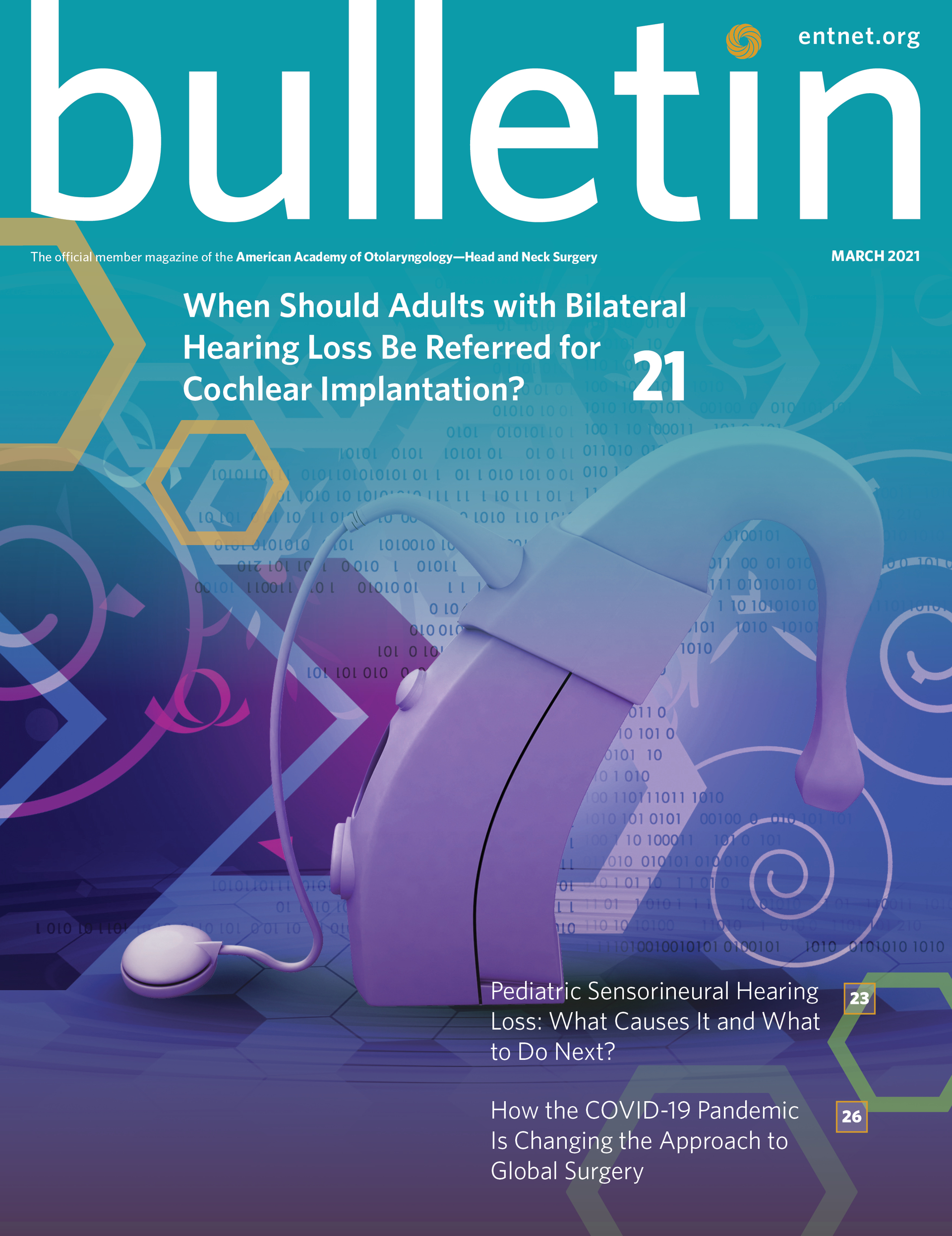 bulletin Magazine Issue Archive | AAO-HNSF Bulletin
