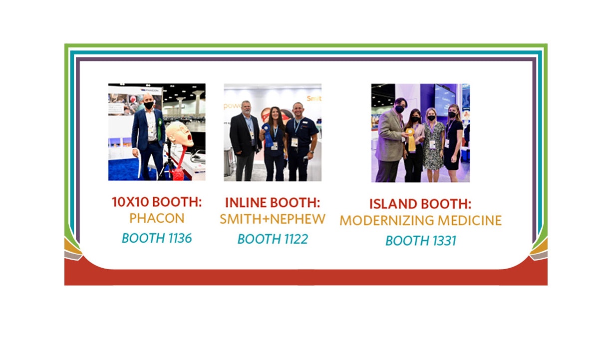 2021 OTO Experience Booth Winners | AAO-HNSF