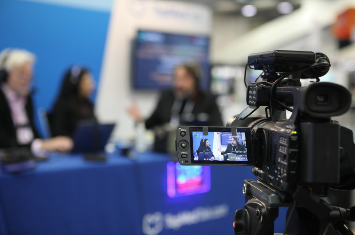 Exhibit Hall: TopMedTalk today with ASA leaders | ANESTHESIOLOGY Daily News