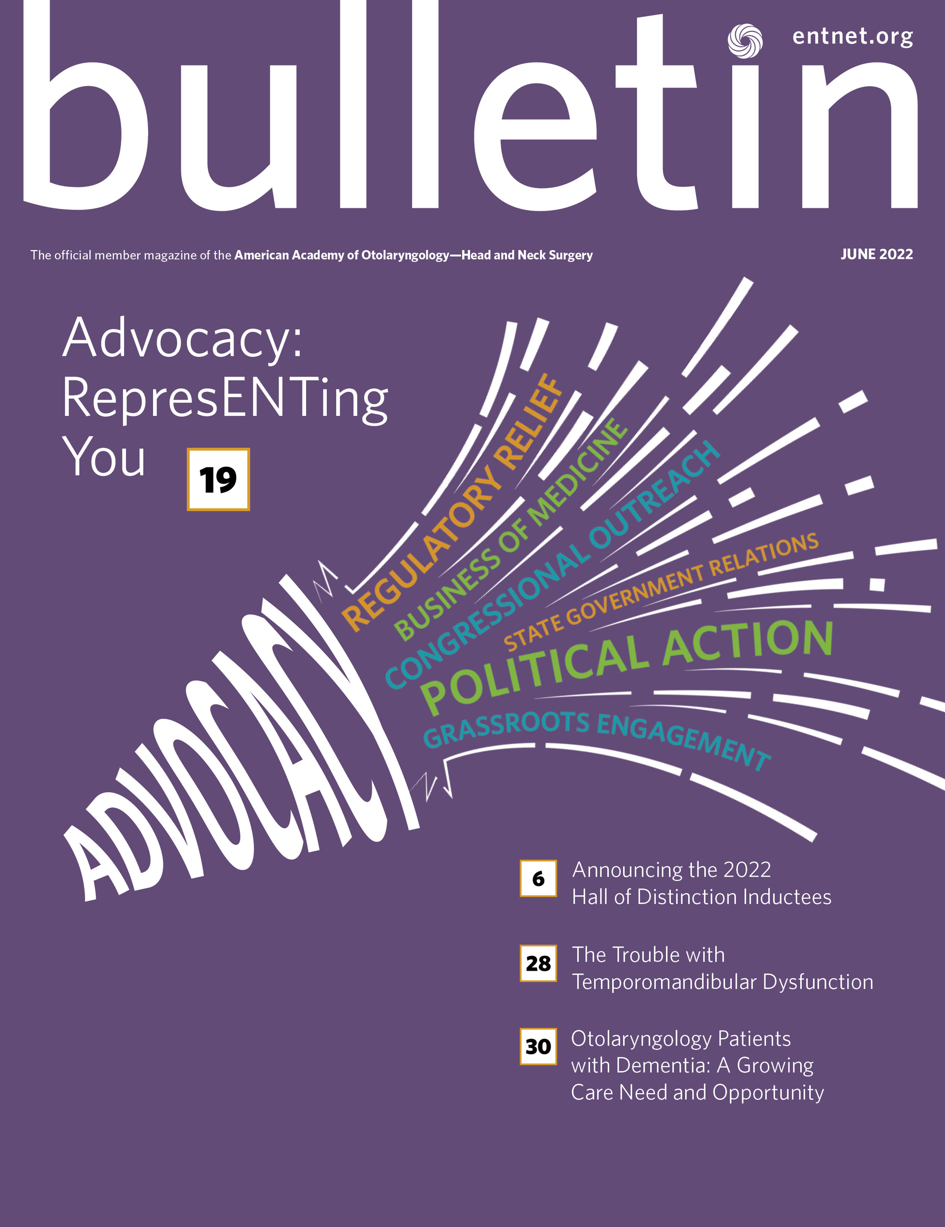 bulletin Magazine Issue Archive | AAO-HNSF Bulletin