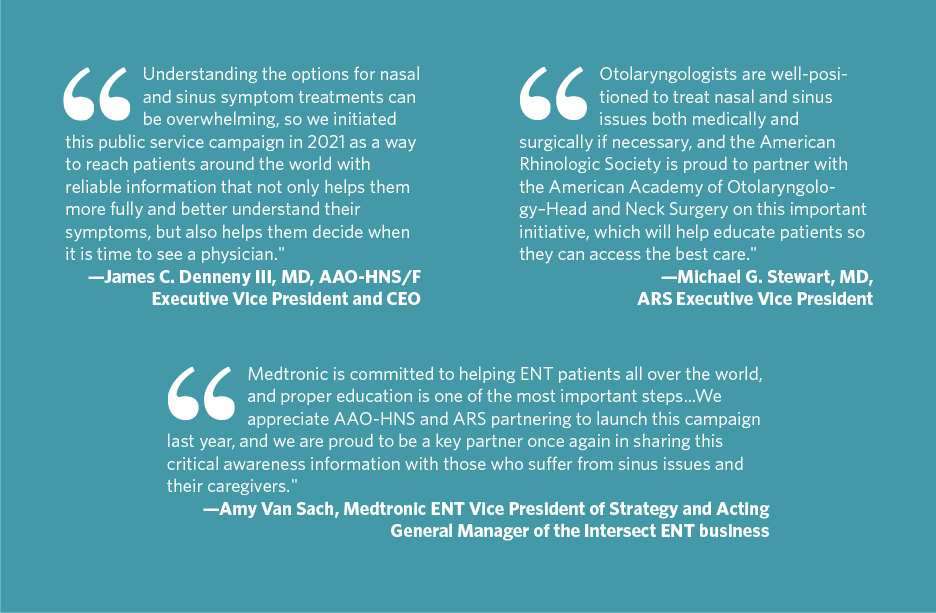 World Sinus Health Awareness Day | AAO-HNS Bulletin