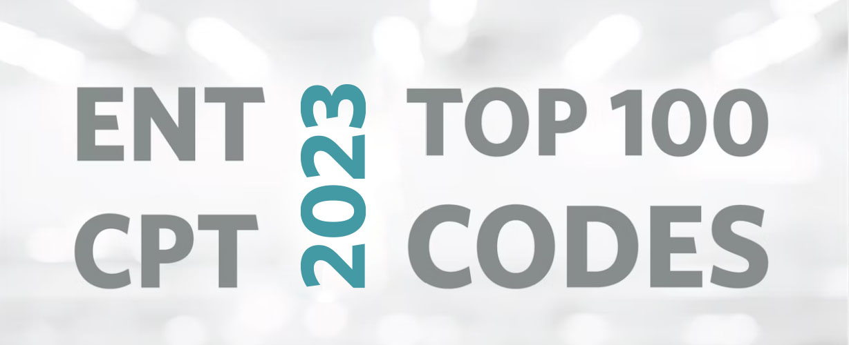 Top 100 CPT Codes | AAO-HNS Bulletin