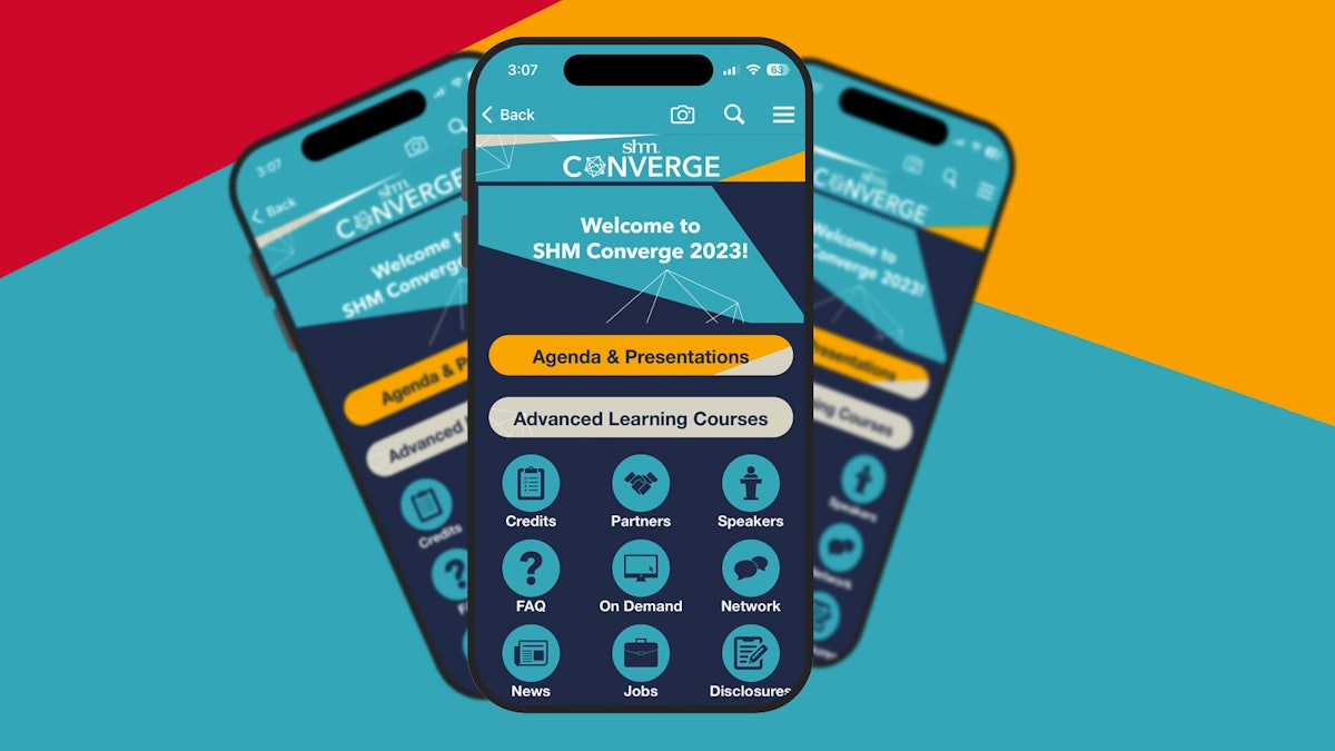 Sign up for the SHM Converge Conference App | SHM Converge Meeting News ...