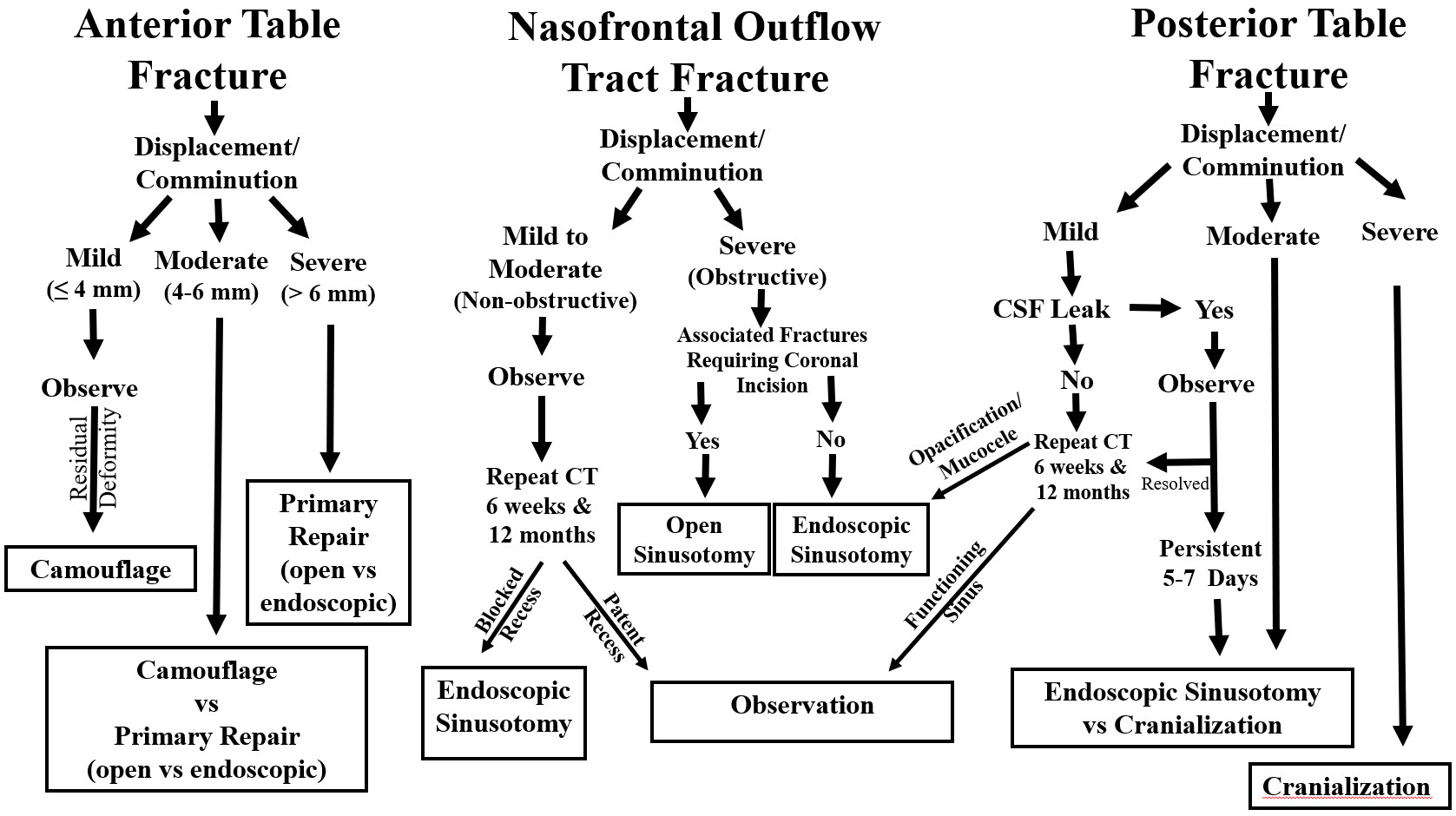 Contemporary Management of Frontal Sinus Fractures | AAO-HNS Bulletin